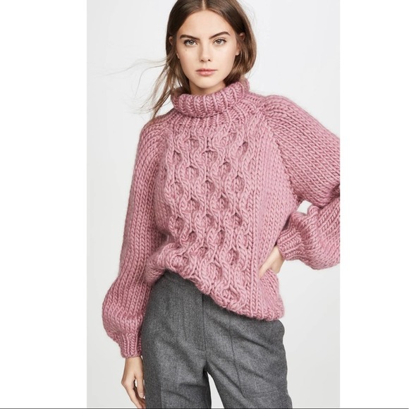 I Love Mr. Mittens | Sweaters | I Love Mr Mittens Honeycomb High Neck ...